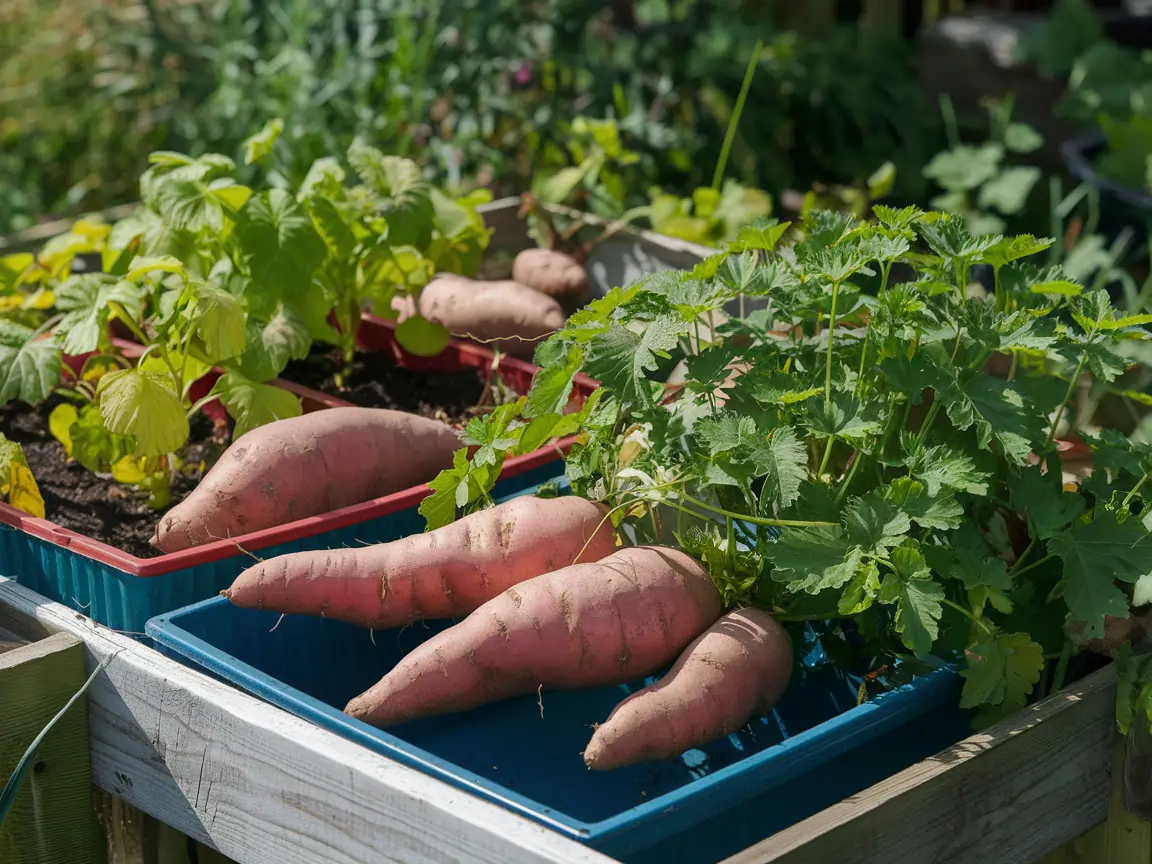 How to Grow Sweet Potatoes in Containers [Yields Will Shock You]